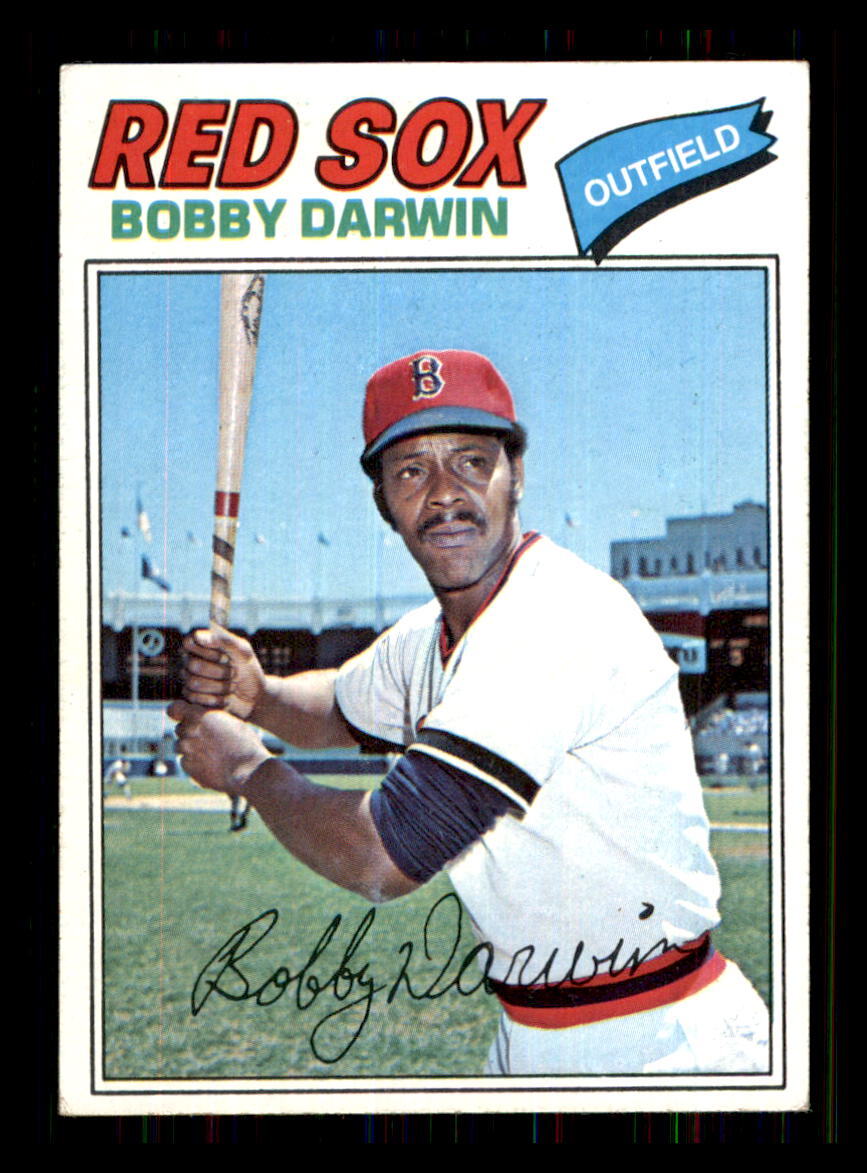 1977 Baseball Topps Bobby Darwin Boston Red Sox #617 | eBay