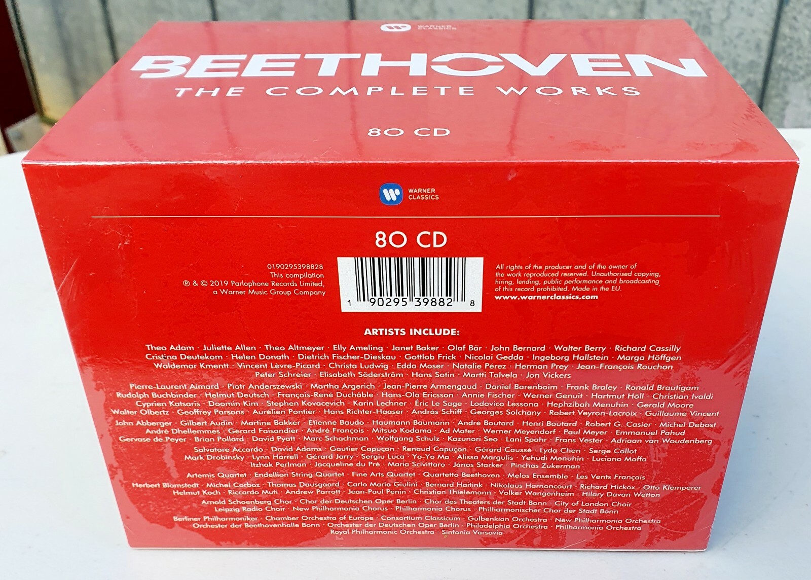 BEETHOVEN: The Complete Works (80-CD Box Set) 2019 BRAND NEW & SEALED ...