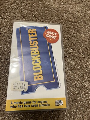 Blockbuster Party Game Movie Trivia Board Game Night, VHS Case ...