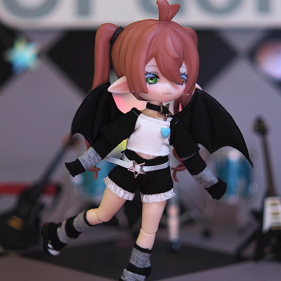 BJD Dolls Blind Box,Kawaii Easter Bunny BJD Dolls Elf Rabbit Series 1/6 ...