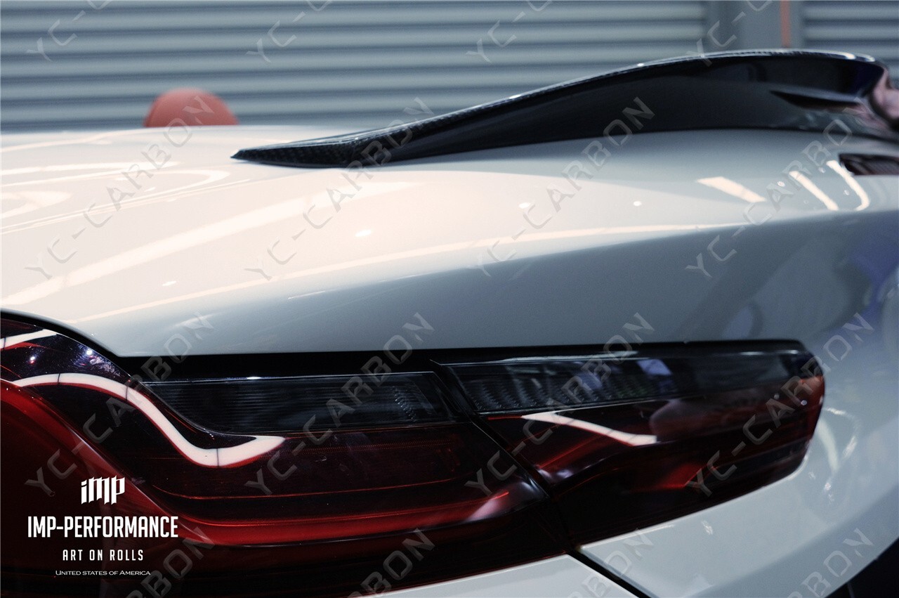 iMP Carbon Ver.2 Rear Spoiler Wing for 19-21 BMW 8 SERIES G14 ...