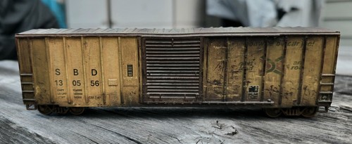 Painted Weathered and Detailed ROUNDHOUSE SBD/CSX, EX RAILBOX 50 ...