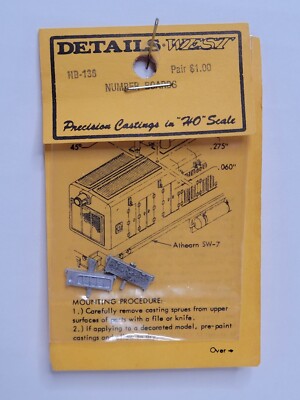 Details West Ho Scale Numbers Board #NB-136 | eBay