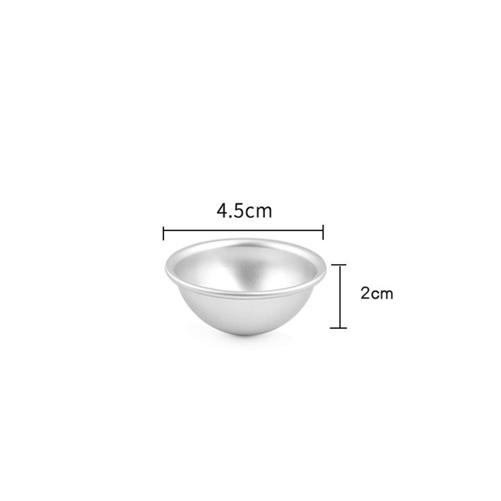 Mold Daifuku Dessert Snowball 3D Aluminum Ball Mochi Mold Cake Pastry ...