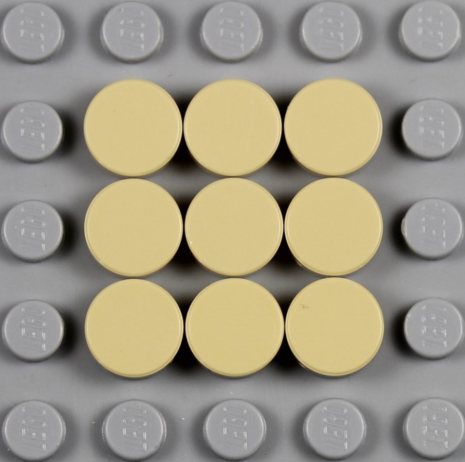 LEGO - 1x1 Round Tiles PICK YOUR COLORS - Smooth Finishing Plate Dots ...