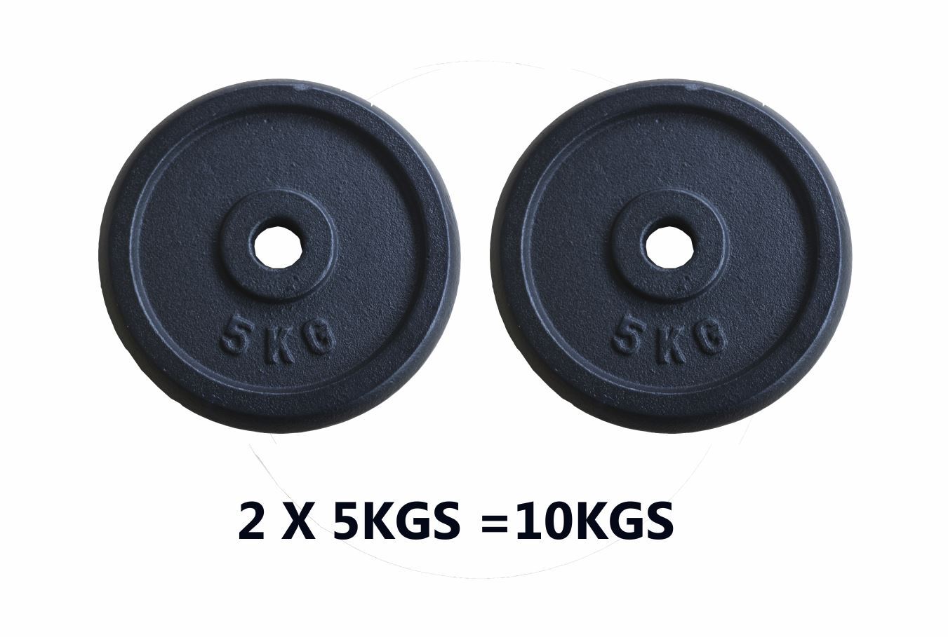 Iron Weight Plates Set 5KG 10KG 20KG 1" barbell 6ft Dumbbell Lifting ...