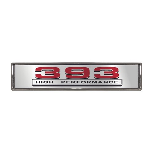 CHROME BADGE #5278~HIGH-PERFORMANCE 393~CUSTOM CAR EMBLEM OTHERS ...