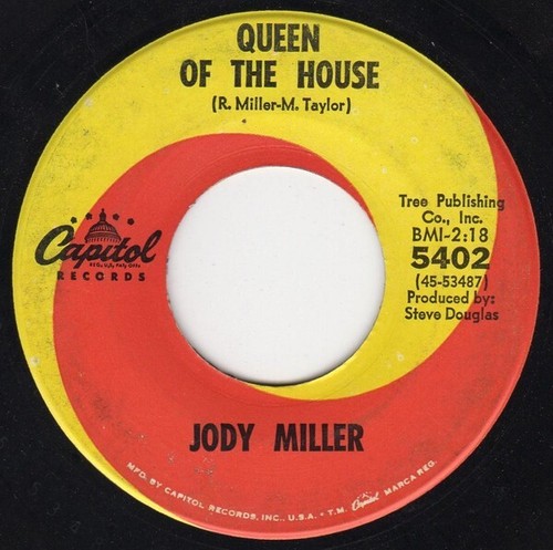 Jody Miller 45-rpm: Queen of the House and Greatest Actor | eBay