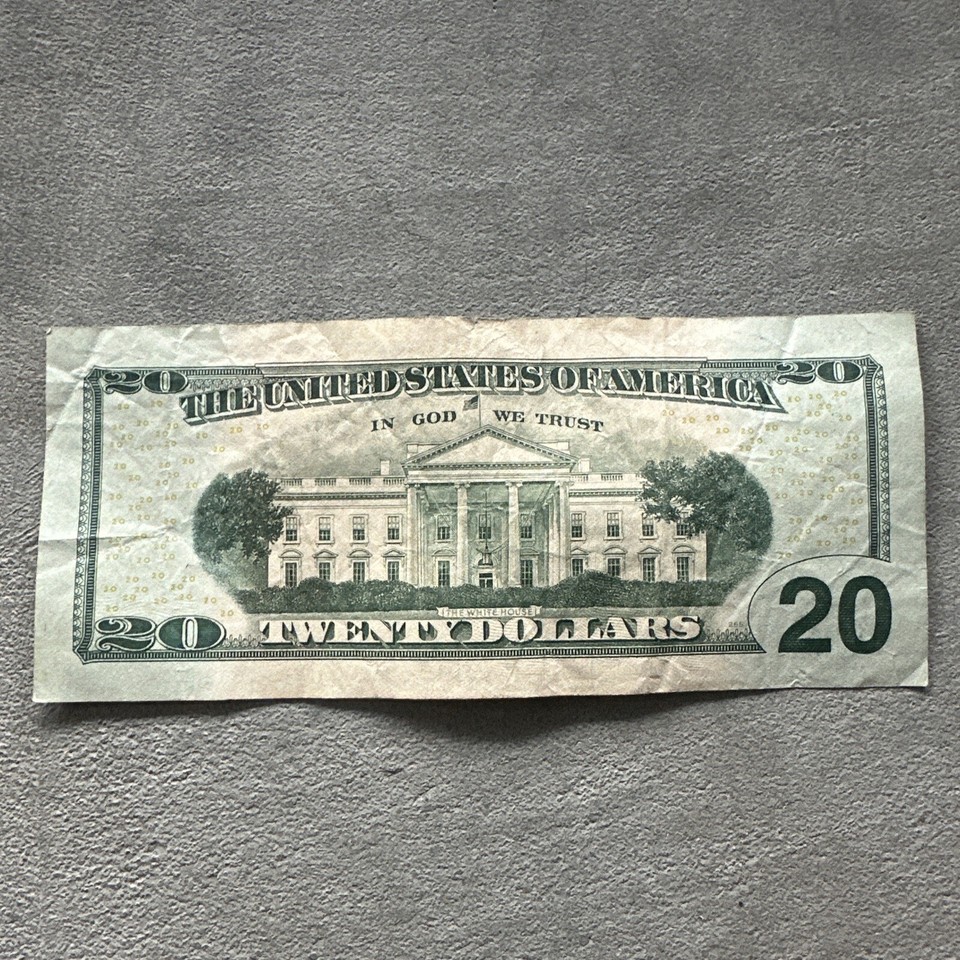 Rare 20 dollar bill with unique serial number | eBay
