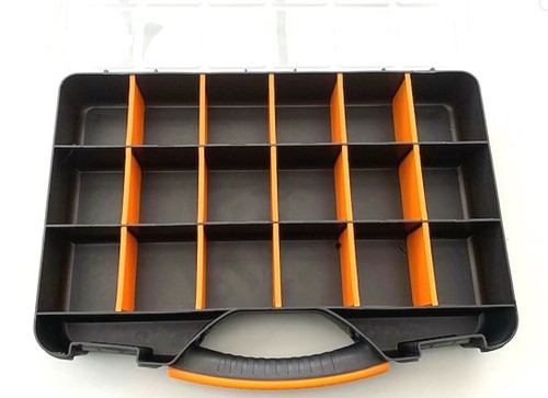 New WNB Pro 18” Tool Box Organiser 20 Adjustable Compartments ...