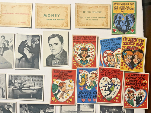 Vintage Lot of 46 1960's Various Non-Sport Cards Krazy Kards-007-Soupy ...