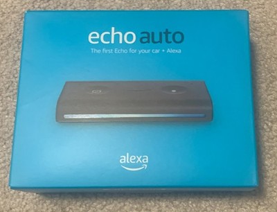 Amazon Echo Auto Hands Free Smart Vehicle Car Speaker Assistant Alexa ...