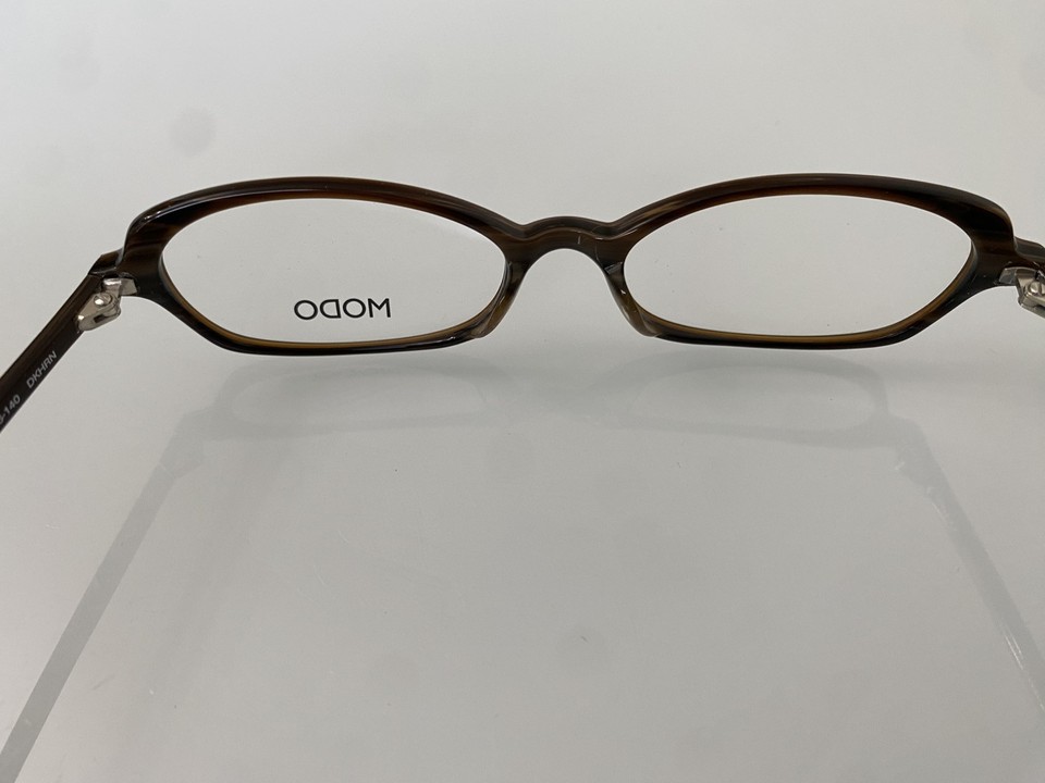 Modo Eyeglass Frames Model 223 DKHRN Brown 48-16-140 Made In Italy MODO ...