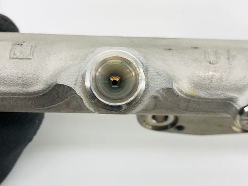 14-18 MINI COOPER 2.0L L4 GAS ENGINE MOTOR FUEL INJECTOR RAIL TUBE OEM ...