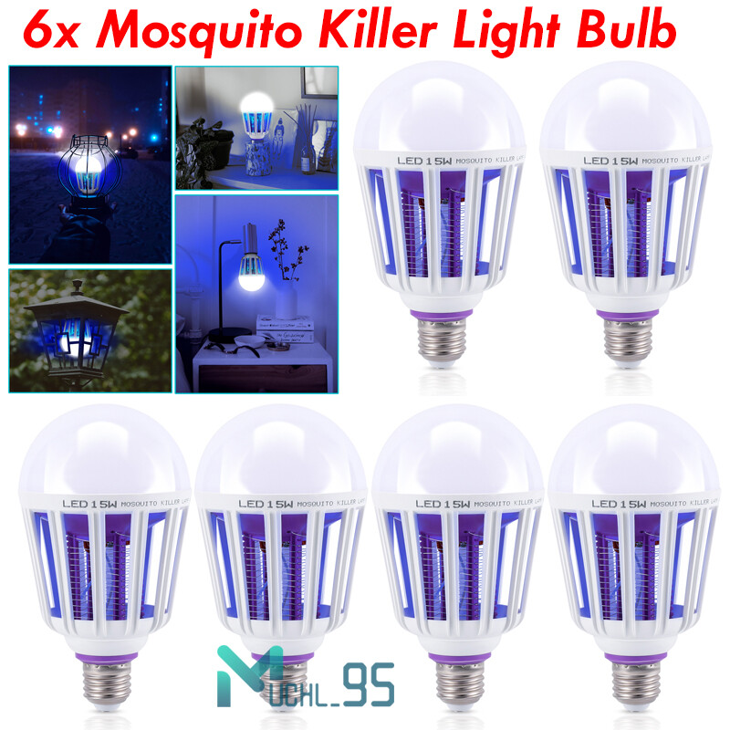 Unusual Bug Light Fixture 2 10PC Mosquito Zapper Light Trap LED Light