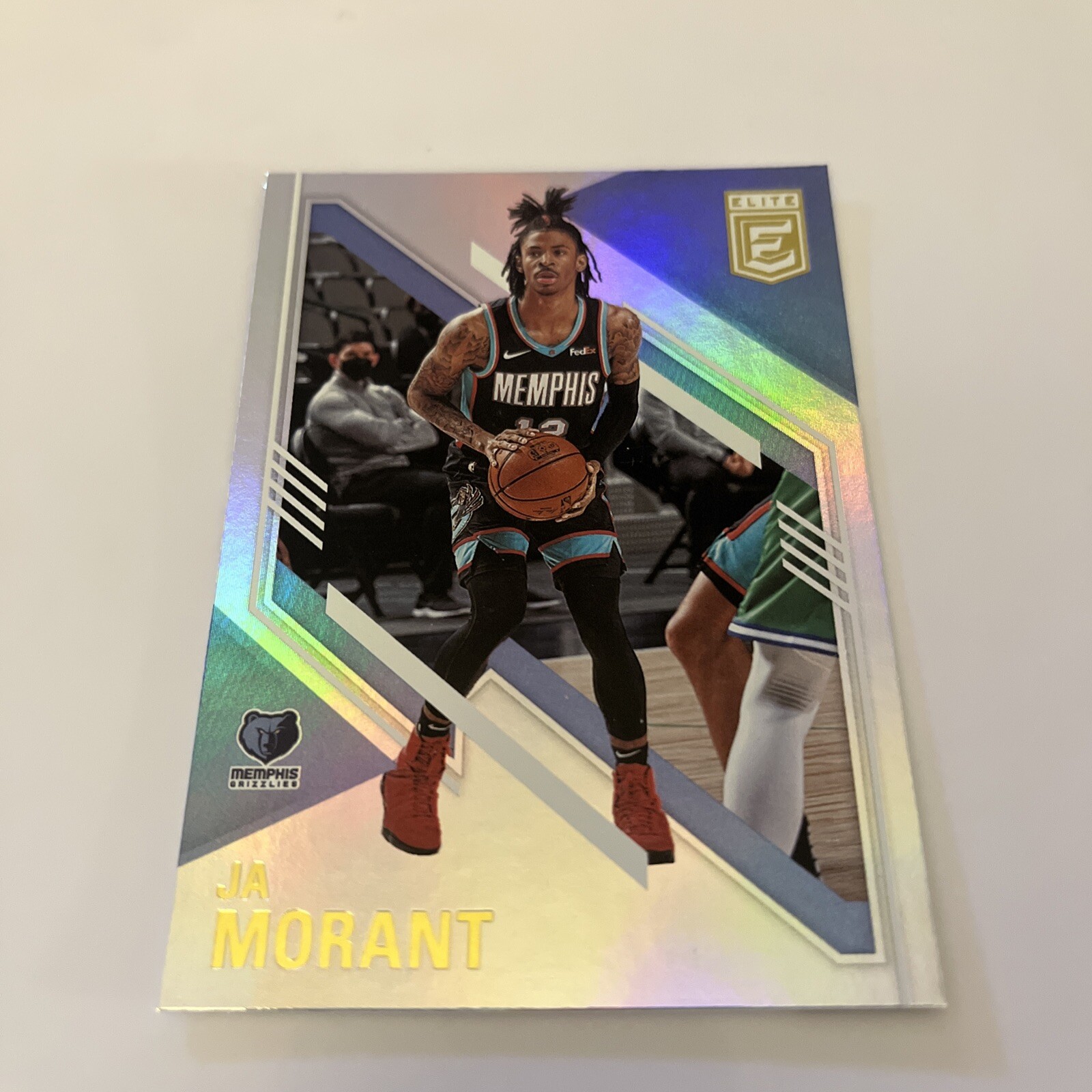JA MORANT 2020-21 Panini Donruss Elite Base Card Grizzlies #77 ...