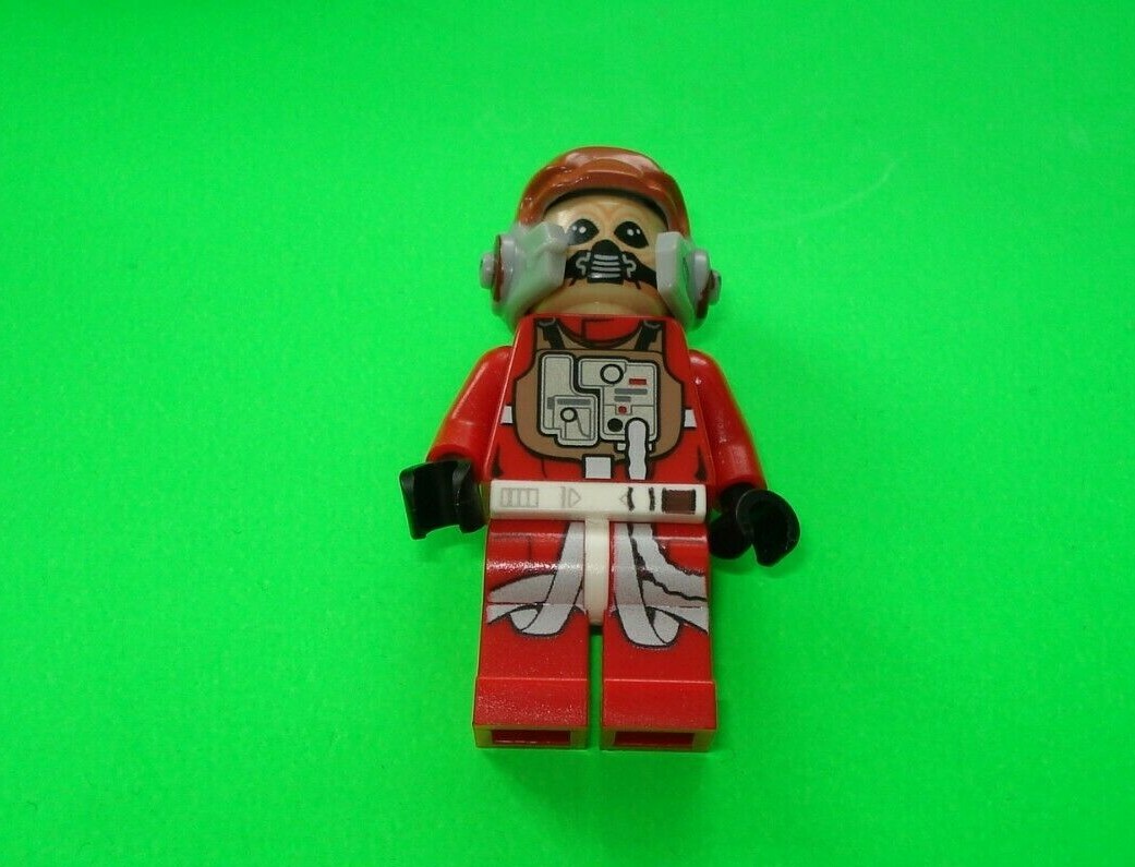 LEGO STAR WARS - TEN NUMB PILOT - FIGURE FROM SET 75050 = EXCELLENT ...