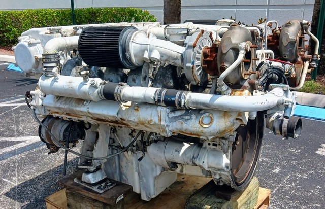 MAN D2840LXE Marine Diesel Engine Rated 820 HP for sale online | eBay
