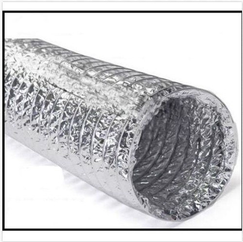 Double-sided aluminum foil duct / exhaust pipe /telescopic tube 200mm ...