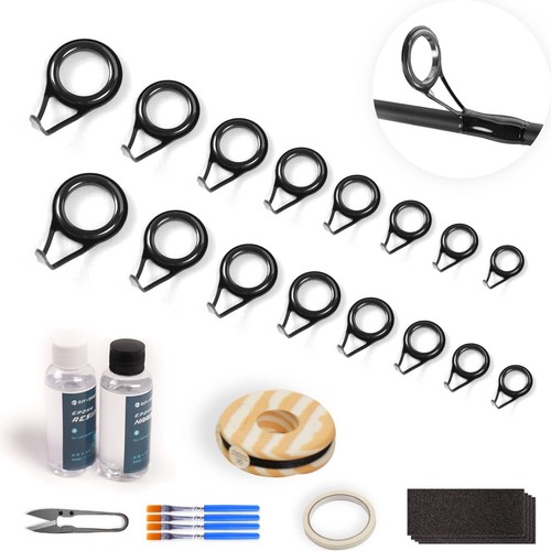 Ojy&doiiiy Fishing Rod Repair Kit Allinone Supplies For Fishing Pole ...