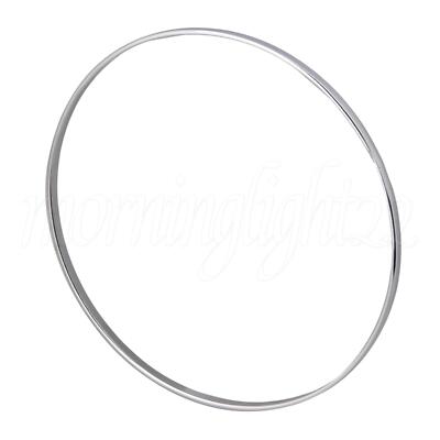 2PCS Sliver Metal Banjos Hoops Tension Flanges Banjo Guitar Accessories ...