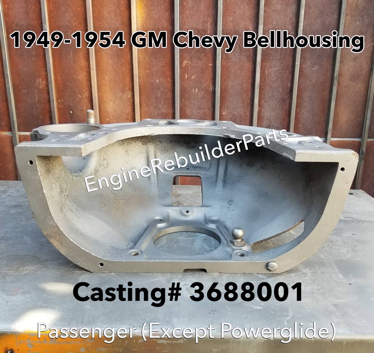 GM Engine Bell Housing 3688001 2 1949-1954 Chevrolet Belair Deluxe 216 ...