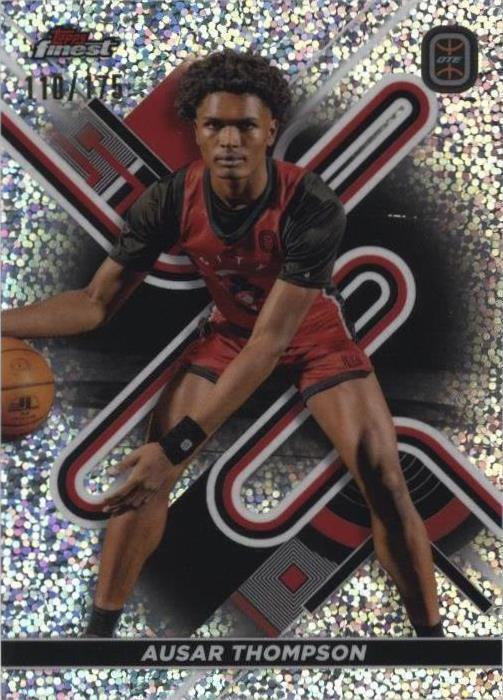 2022-23 Topps Finest OTE Overtime Elite - Ausar Thompson #61 Speckle ...