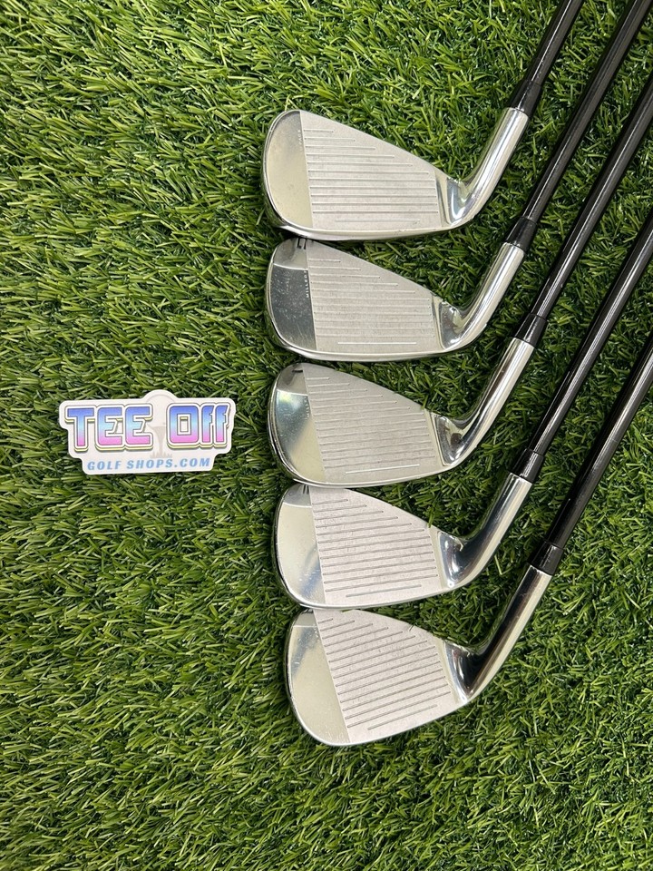 King Cobra SZ One Length Irons Set 5-PW UltraLite Stiff Flex Golf Pride ...