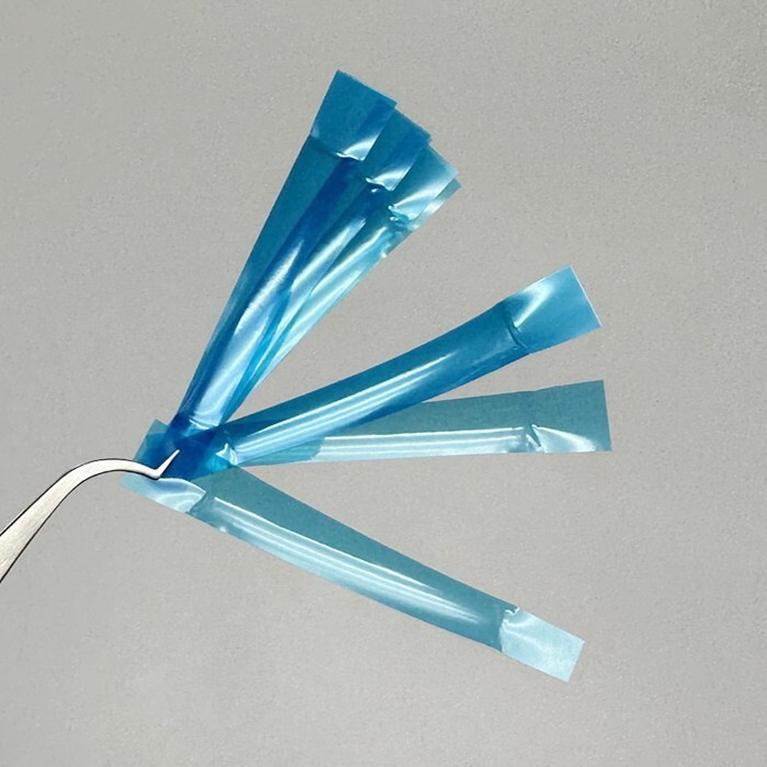 Dental Contoured Anterior Matrix Bands Polyester Blue Strip Restoration ...