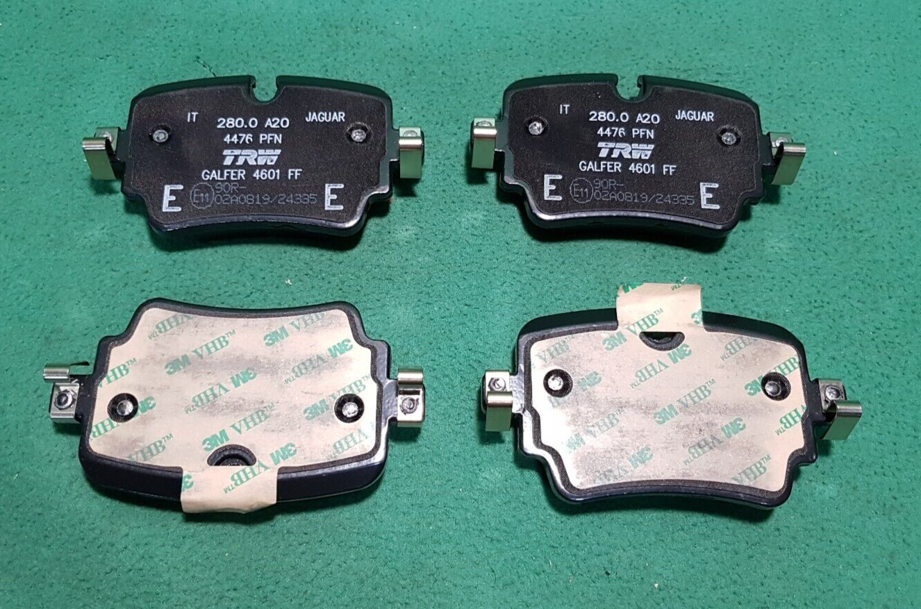 for JAGUAR XJ 2010-2019 X351 17" BRAKES REAR BRAKE PAD KIT C2D49906 ...