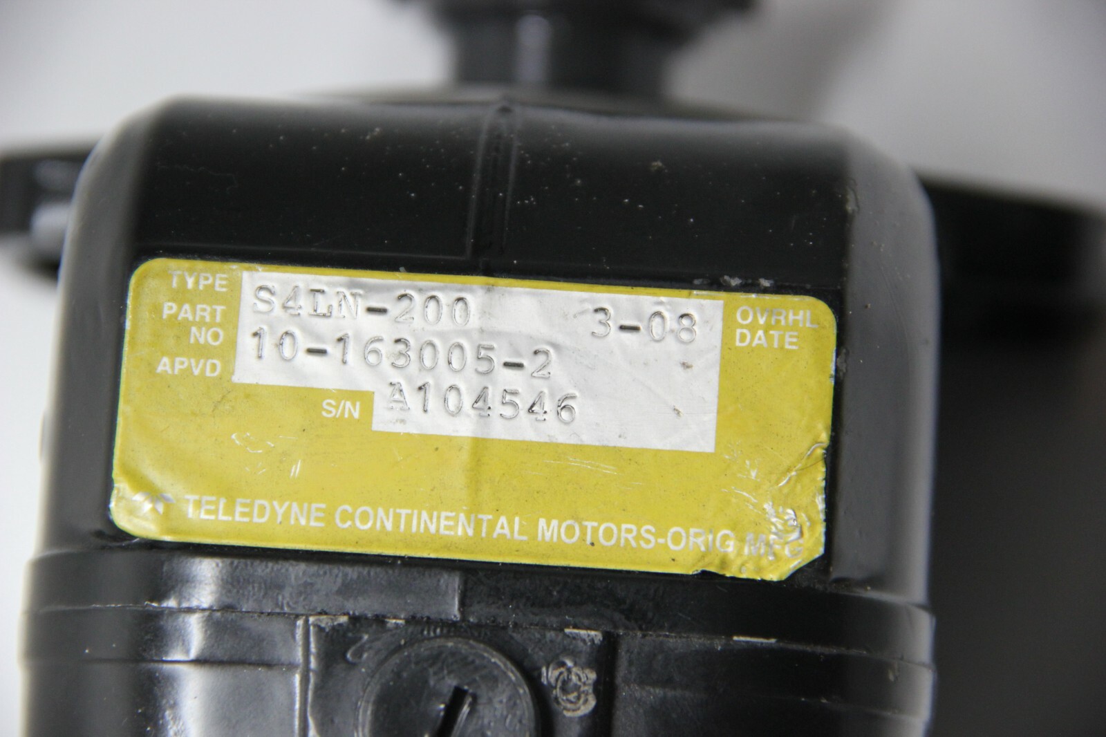 Bendix Magneto P/N: S4LN-200 / 10-163005-2 With Ignition Harness ...