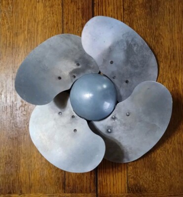 Mid Century Atomic Aluminum Electric Fan Blades | eBay