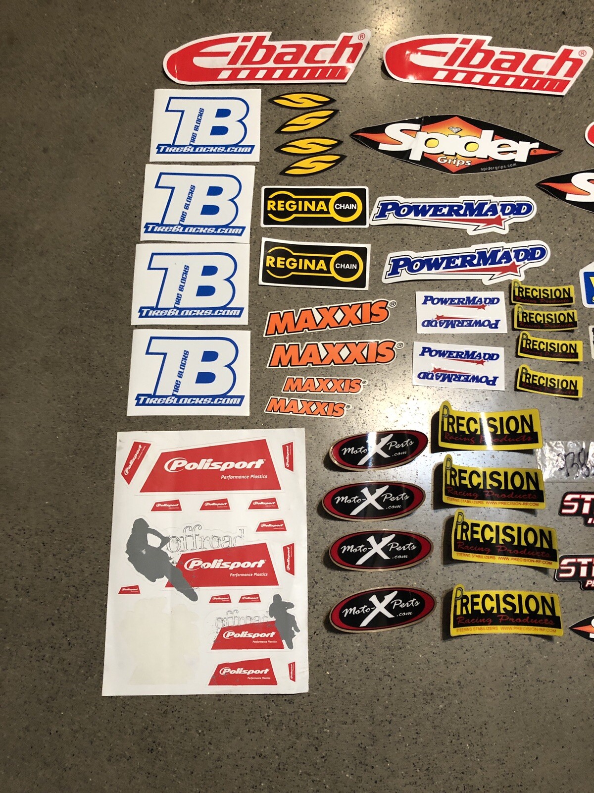 MIXED LARGE RACING DECALS STICKER LOT DIRTBIKE MX MOTOCROSS Atv GNCC | eBay