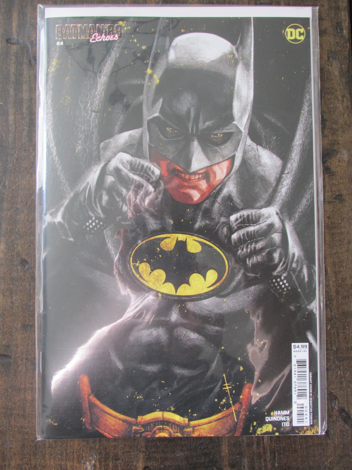 DC 2024 BATMAN '89 Echoes Comic Book Issue 1 Variant Cover 1B | eBay