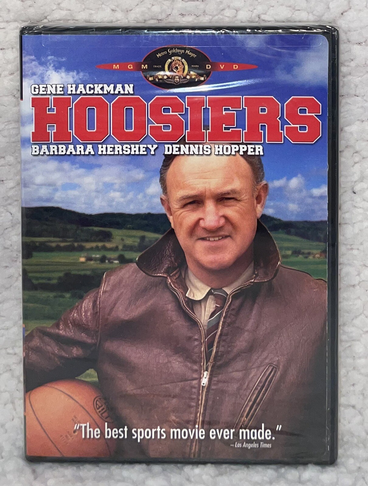 Hoosiers (DVD, 1986) Widescreen Edition Gene Hackman Basketball Indiana ...