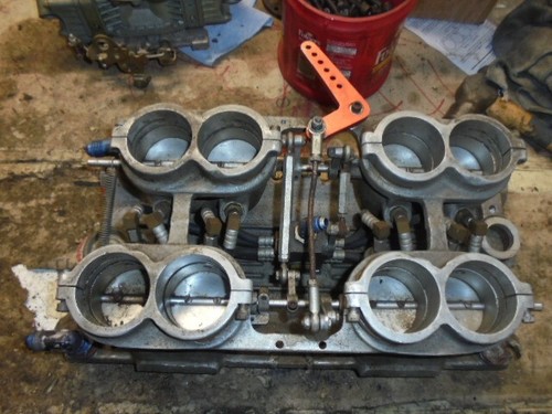 Fuel Injector Hilborn SBC 23* 2 3/16" Vintage Midget Kinsler Gearte ...