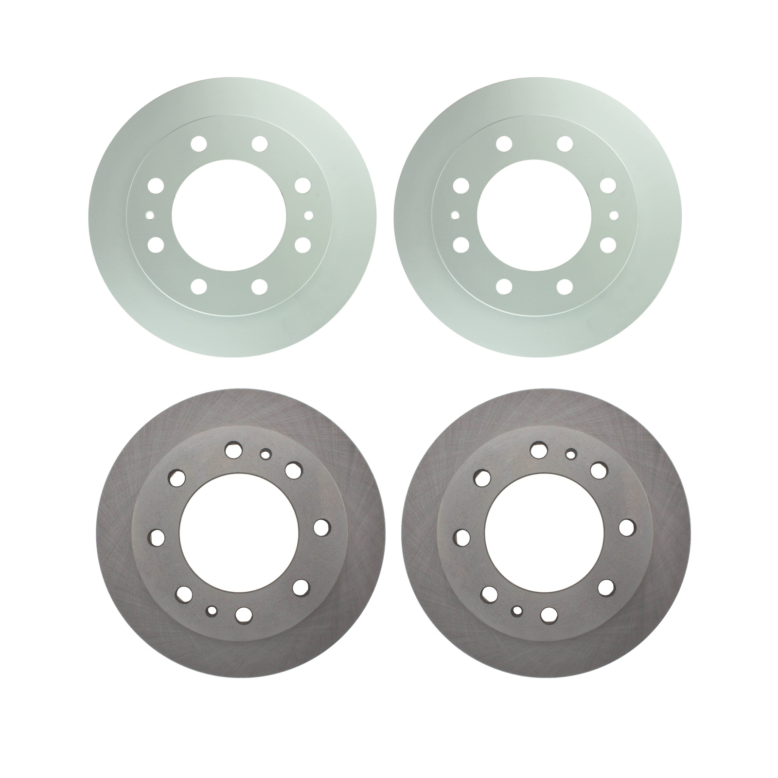Bosch QuietCast Front 324.8mm Rear 324.9mm Vented Disc Brake Rotor Kit ...