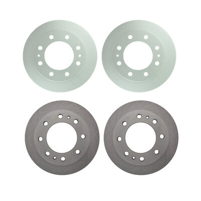 Bosch QuietCast Front 324.8mm Rear 324.9mm Vented Disc Brake Rotor Kit ...