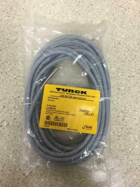 Turck RK4.5T-5 Cordset 4 Conducter 22 AWG 300V U2188-94 - Factory for ...