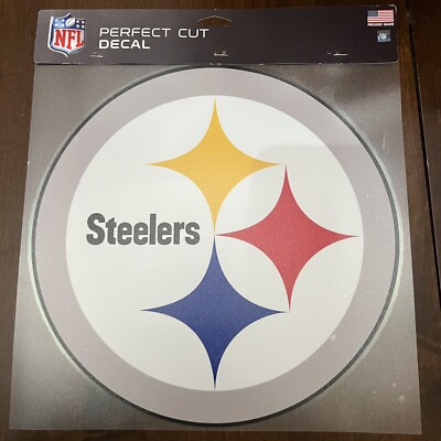Pittsburgh Steelers Large 12 Inch Logo Decal | eBay