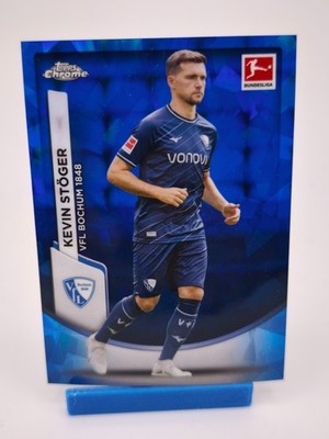 Kevin Stoger Base Topps Chrome Sapphire Bundesliga 2023-24 VFL Bochum ...