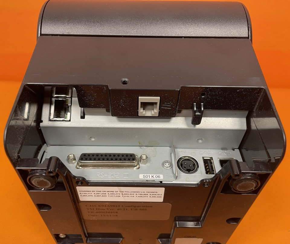 Epson OmniLink TM-T88VI High-Performance Thermal Receipt Printer M338A ...