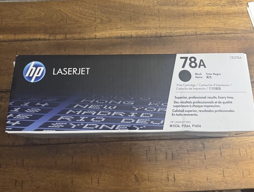 HP 78A Black Original LaserJet Toner Cartridge, CE278A - GENUINE ...