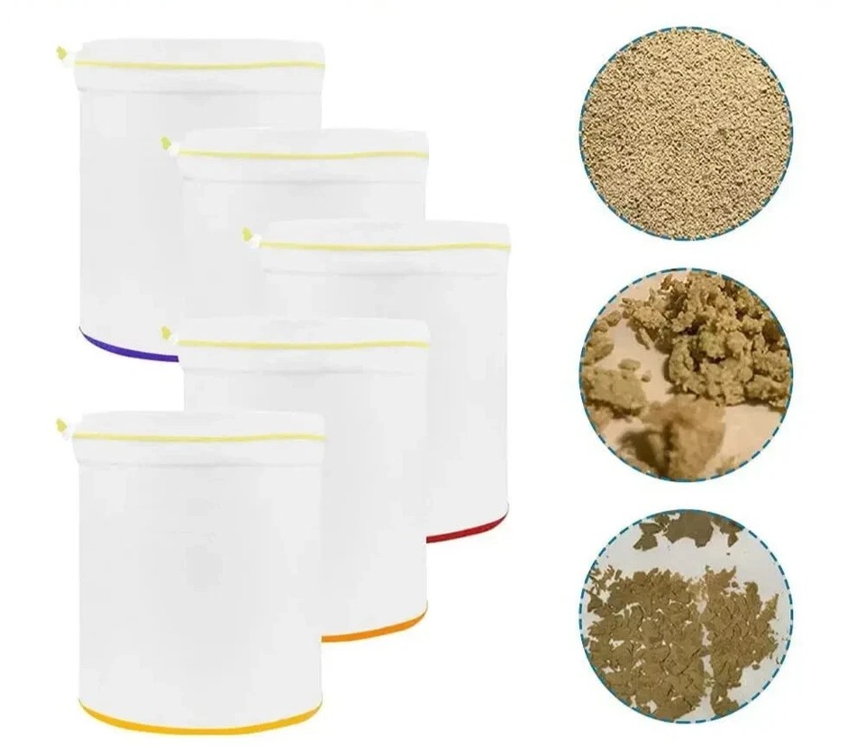 ICE MAGIC All Mesh Bubble Hash Extraction 8 Bag Kit- 1 Gallon USA ...