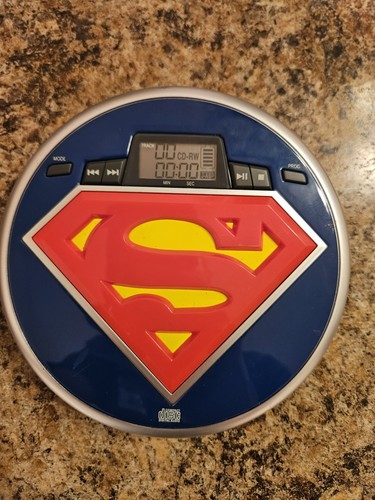 DC COMICS SUPERMAN Compact Disc Digital Audio Portable Player ...