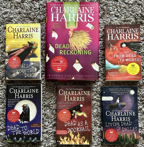 Sookie Stackhouse True Blood Series Vampire Lot of 6 by Charlaine ...