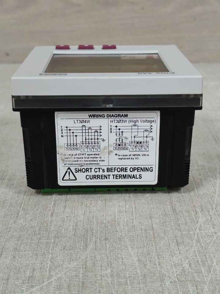 CEWE INSTRUMENT ELITE 440 TYPE D3B 440-445 MULTI FUNCTION ELECTRIC ...