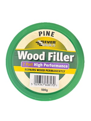 500G EVERBUILD 2 PART HIGH PERFORMANCE WOOD FILLER Pine 500 GRAMS | eBay UK