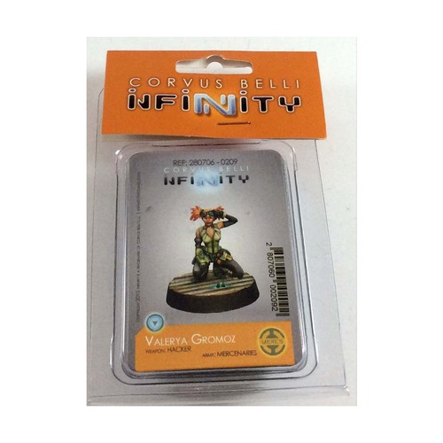 Corvus Belli Infinity Mercenaries 28mm Valerya Gromoz w/Hacker Pack New ...