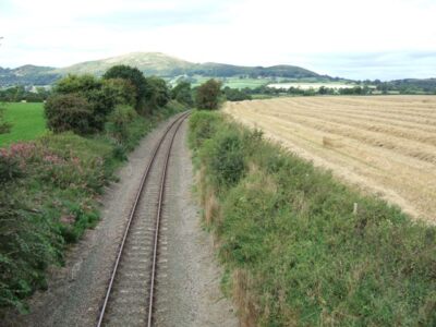 Photo 6x4 Line to Welshpool Winnington Green Taken from a bridge over ...